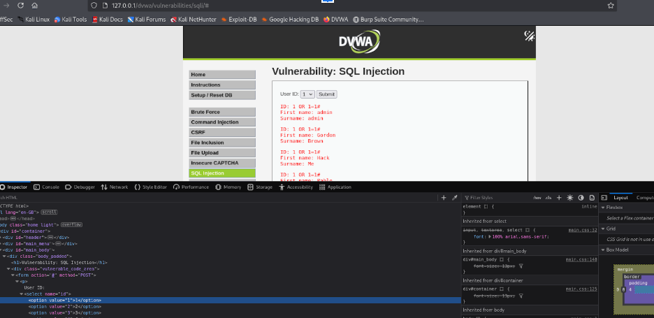 From Input to UNION: DVWA SQL Injection Case Study in 2025 – Cyber ...